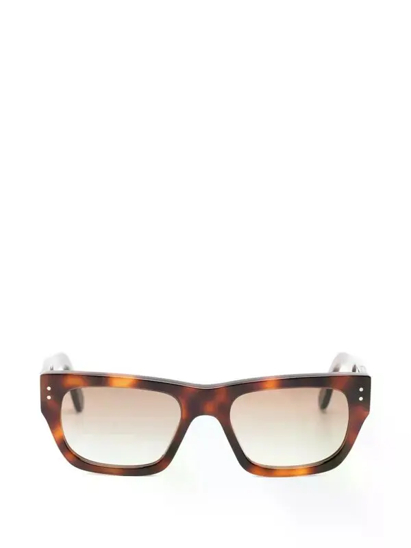 TOTEME Voyager Rectangle-frame Sunglasses