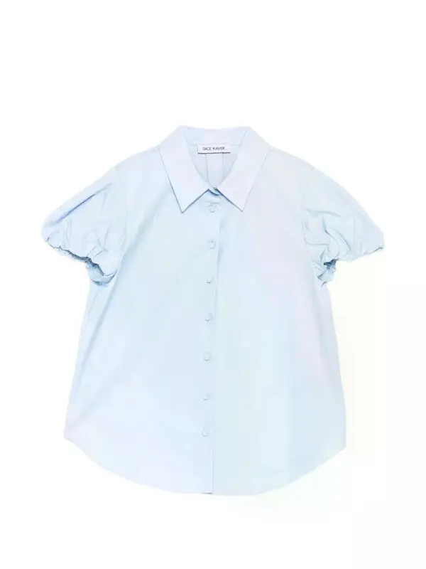 Dice Kayek Puff-sleeve Shirt - Blue