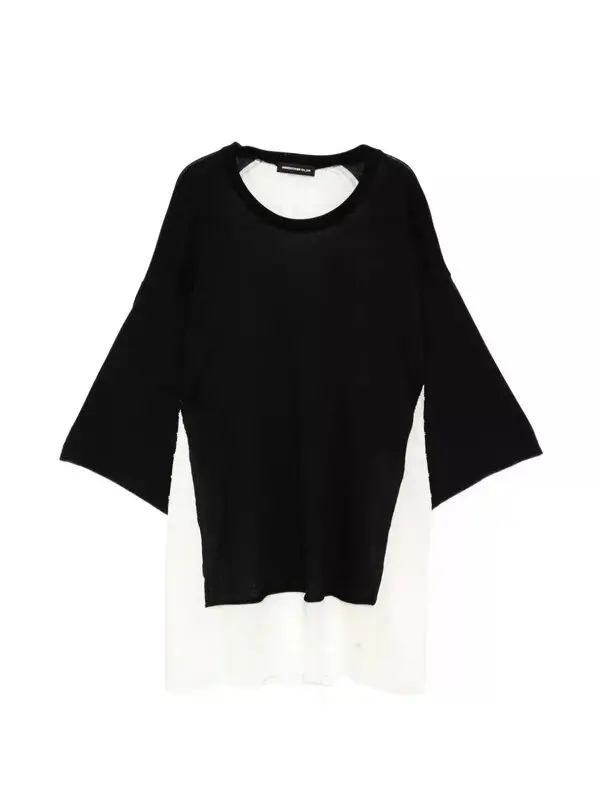 Undercover Layered Design Short-sleeve T-shirt - Black