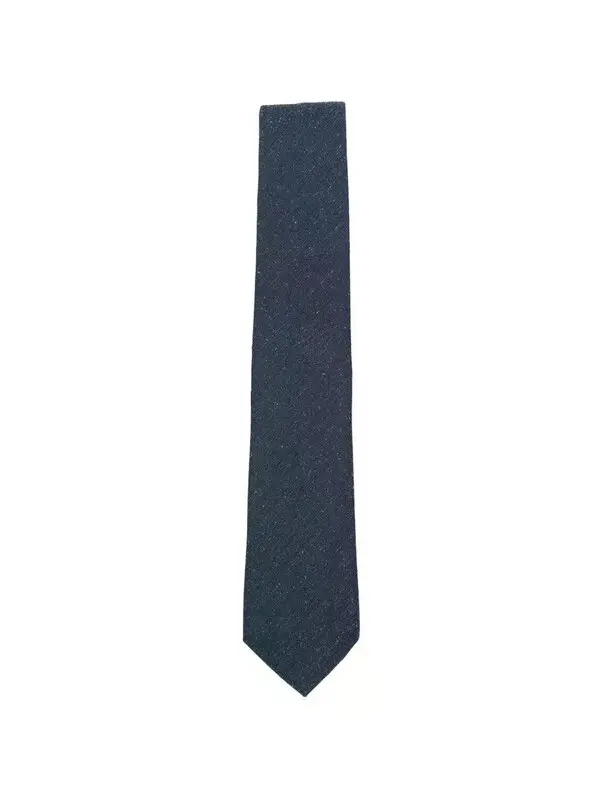 Canali Micro-pattern Silk Tie
