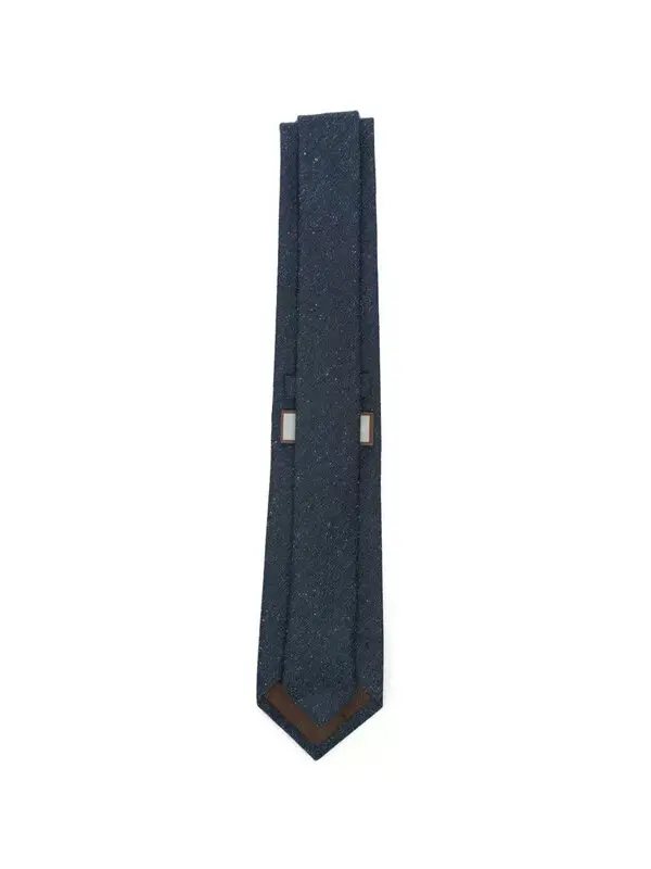 Canali Micro-pattern Silk Tie