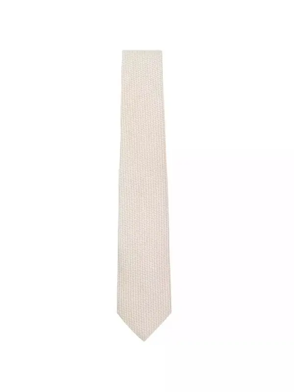 Canali Micro-patterned Silk Tie