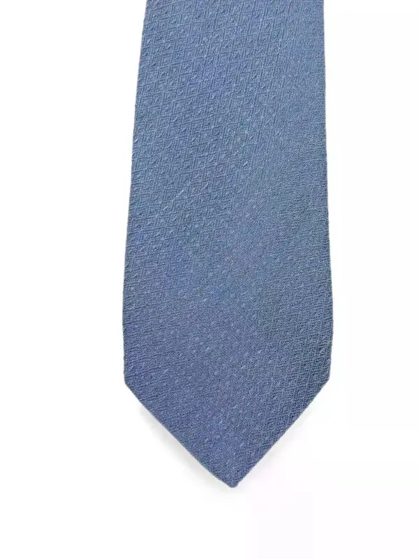 Canali Diamond-weave Wool Tie