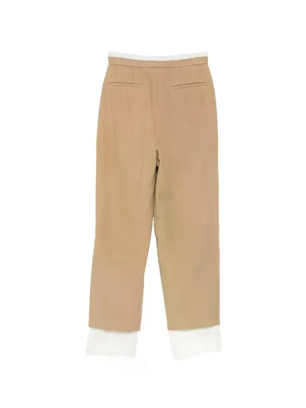 Y’s Wool Layered Trousers