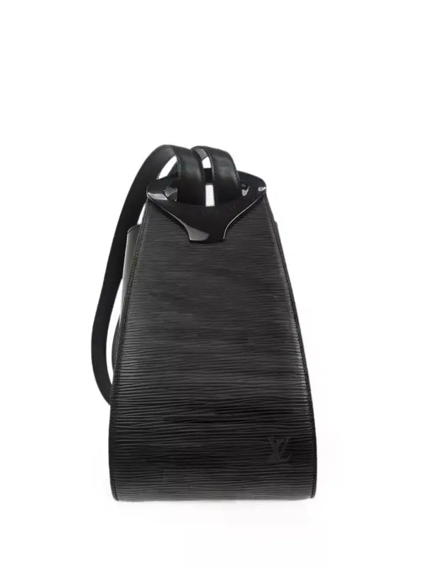 LOUIS VUITTON 1999 Epi Minuit Shoulder Bag - Black