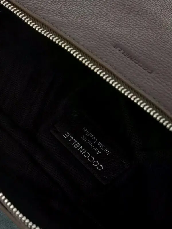 COCCINELLE Grained Leather Belt Bag