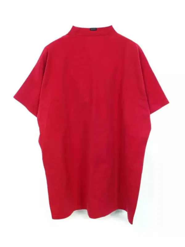 Balenciaga 2020s Many Kisses Graphic Print Short-sleeve T-shirt - Red