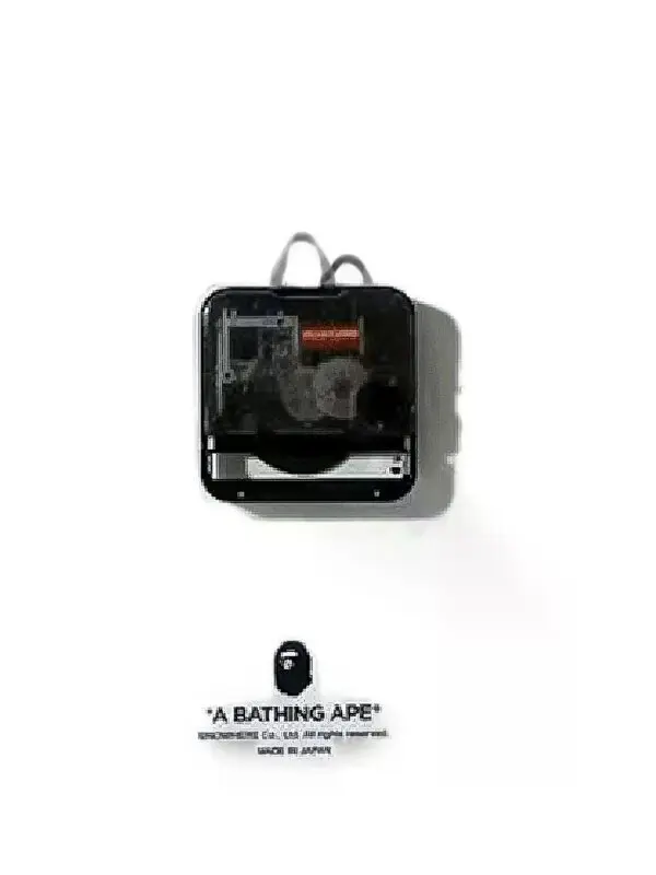 A BATHING APE Abc Ape Head Wall Clock
