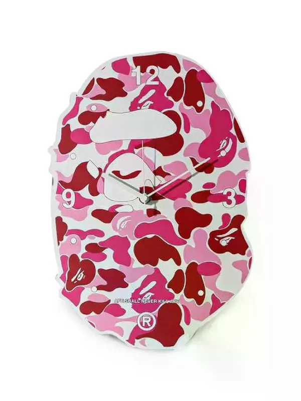 A BATHING APE Abc Ape Head Wall Clock
