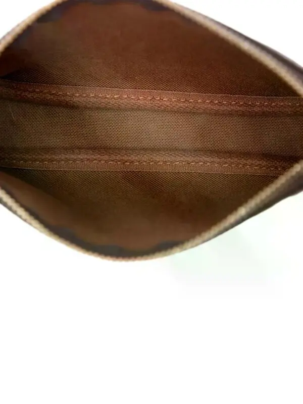 LOUIS VUITTON Monogram Mini Pochette Accessoires Handbag - Brown
