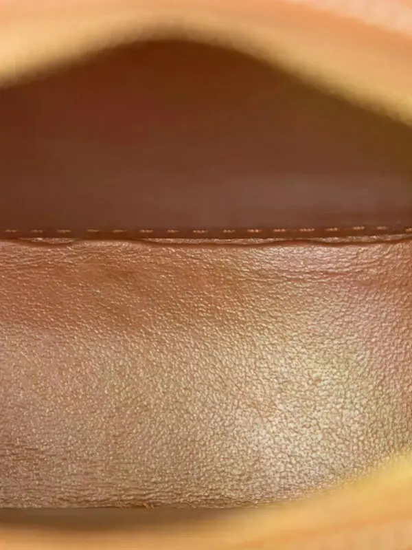 Celine Calfskin Cuir Triomphe Oval Crossbody Bag - Brown
