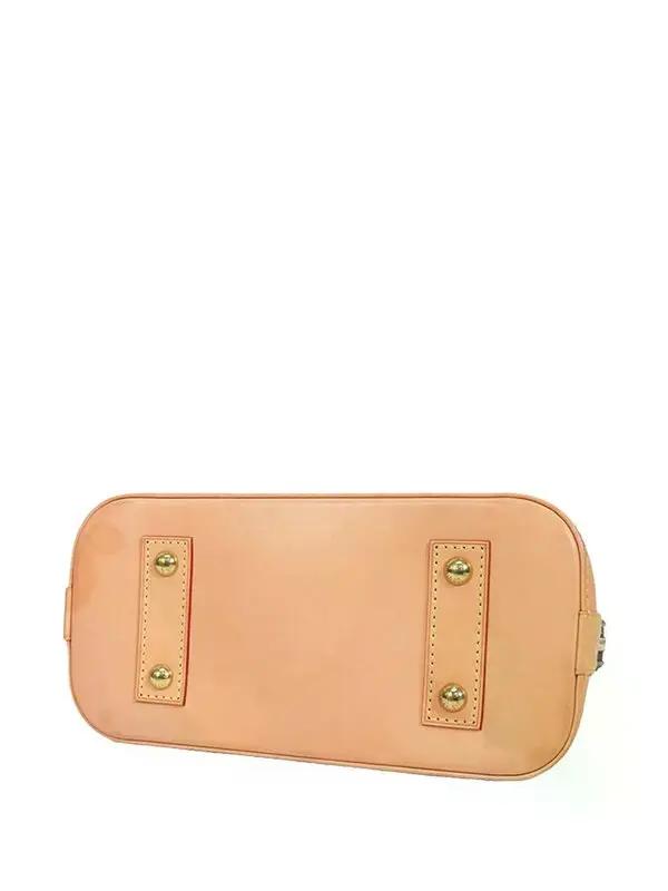 LOUIS VUITTON Monogram Alma Bb Satchel - Brown