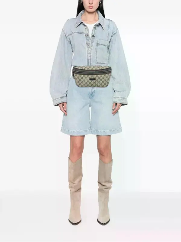 Gucci 2016-2026 Gg Supreme Belt Bag - Neutrals