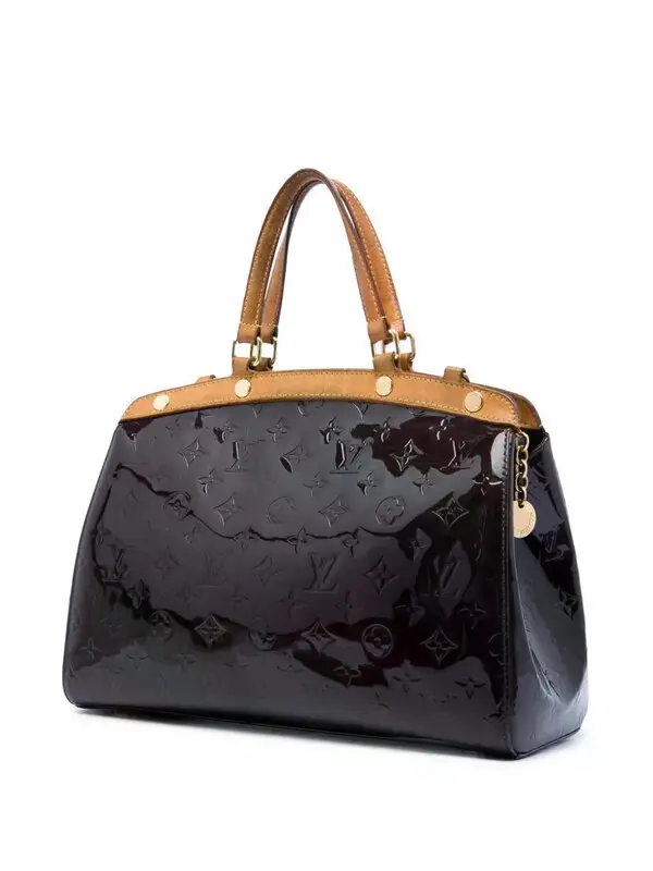 LOUIS VUITTON Monogram Vernis Brea Mm Satchel