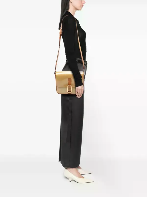 LOUIS VUITTON Monogram Vernis Christie Gm Crossbody Bag - Brown