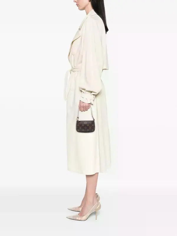 LOUIS VUITTON 2021 Monogram Mini Pochette Accessoires Handbag - Brown