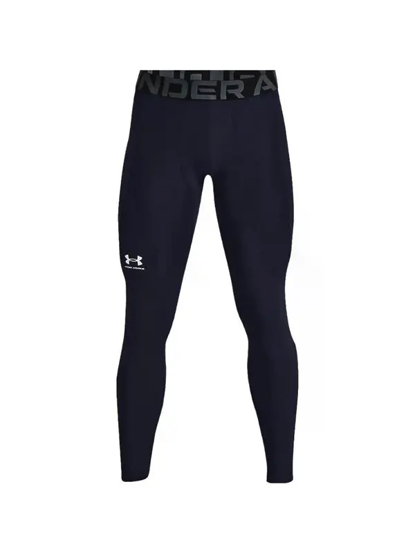 Under Armour Heatgear Logo-print Leggings - Blue