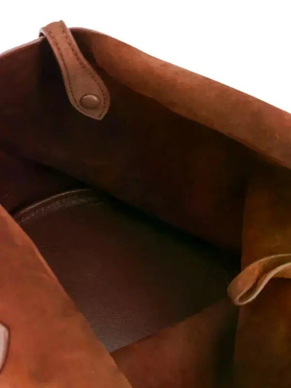 Polo Ralph Lauren Suede Shoulder Bag - Brown