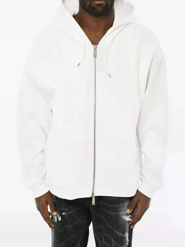 Dsquared2 Full-zip Drawstring Hoodie