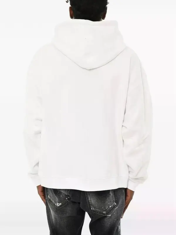 Dsquared2 Full-zip Drawstring Hoodie