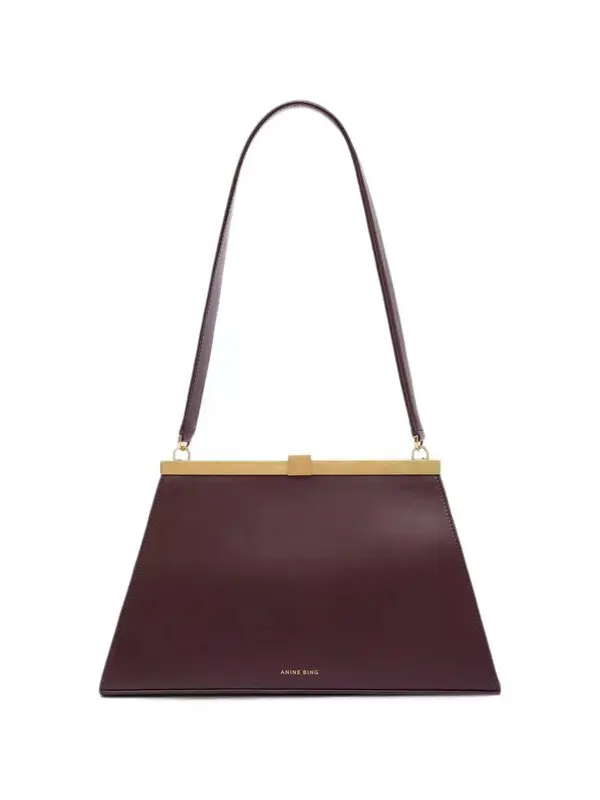 ANINE BING Anine Bag Smooth Leather Fig - Red