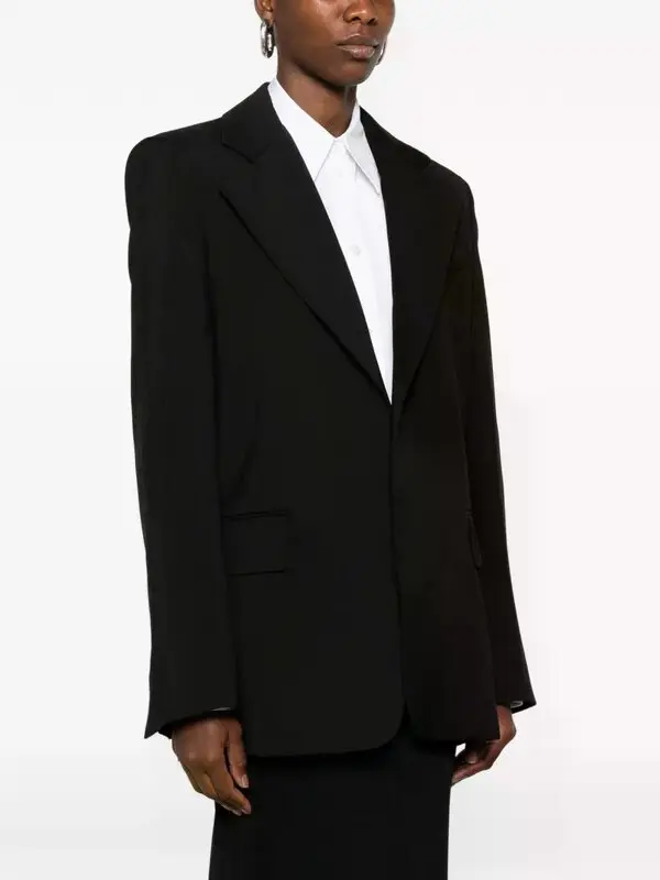 Max Mara Sportmax Tenace Peak-lapel Single-breasted Blazer