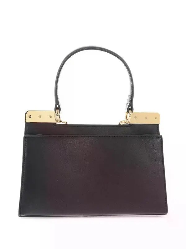 Moschino Logo Plaque Tote Bag