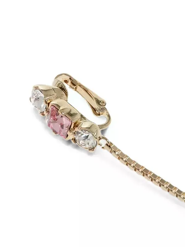Dsquared2 Maxi Double-pendant Single Earring