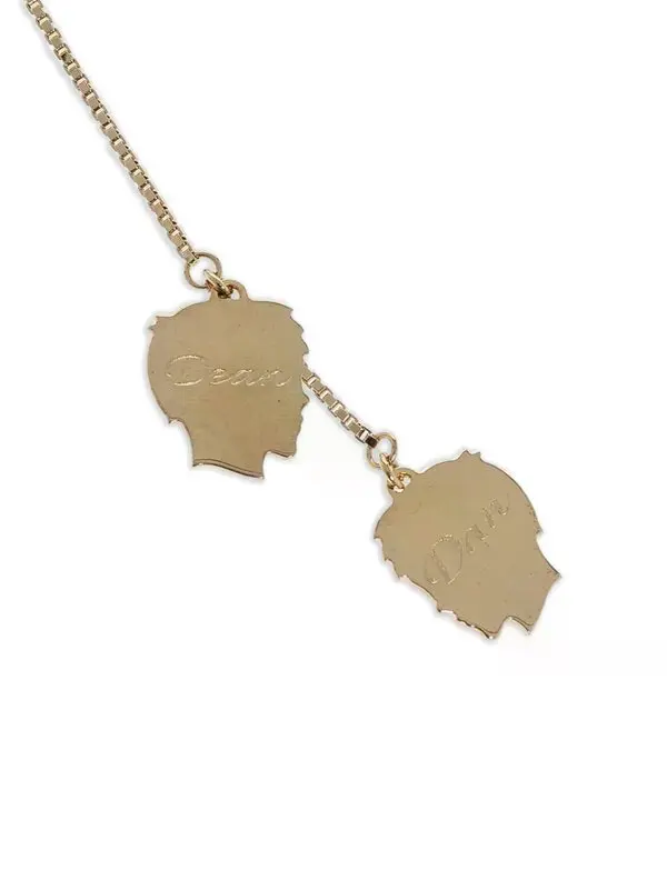 Dsquared2 Maxi Double-pendant Single Earring