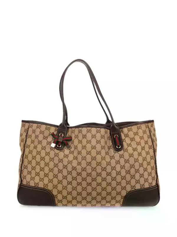 Gucci Large Princy Web-detail Tote Bag