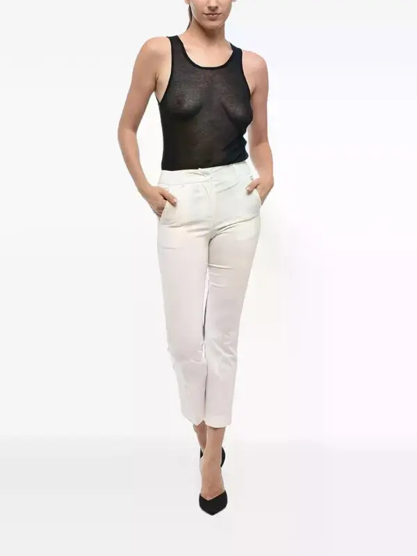 EDRA Skinny-fit Cropped Trousers