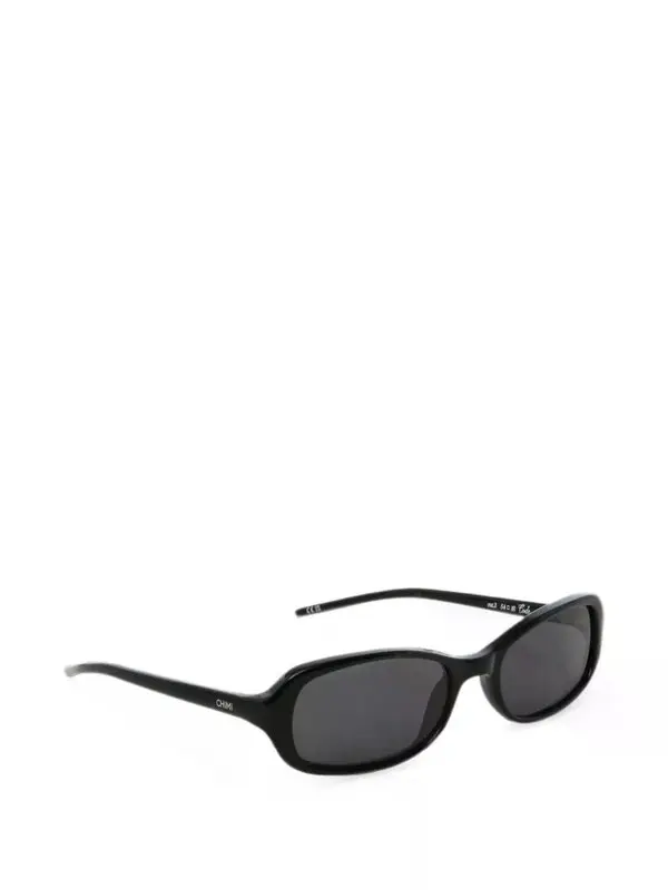Chimi Code Oval-frame Sunglasses