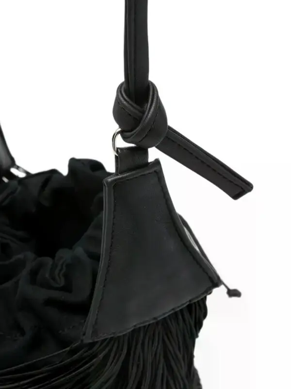 MARIANA MENDEZ Fringed Bucket Bag