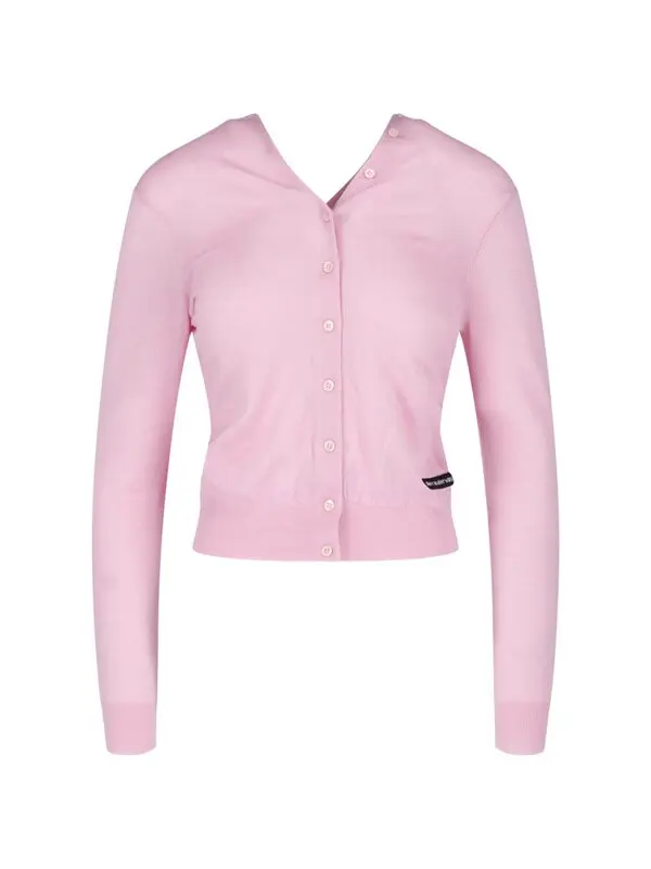 Alexander Wang Wool Button Cardigan - Pink