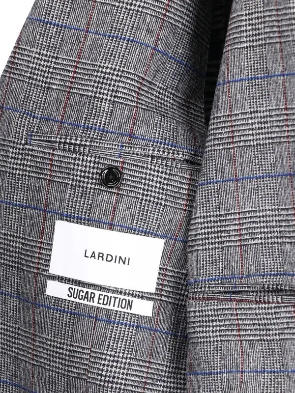 LARDINI Single-breasted Blazer In Virgin Wool Blend
