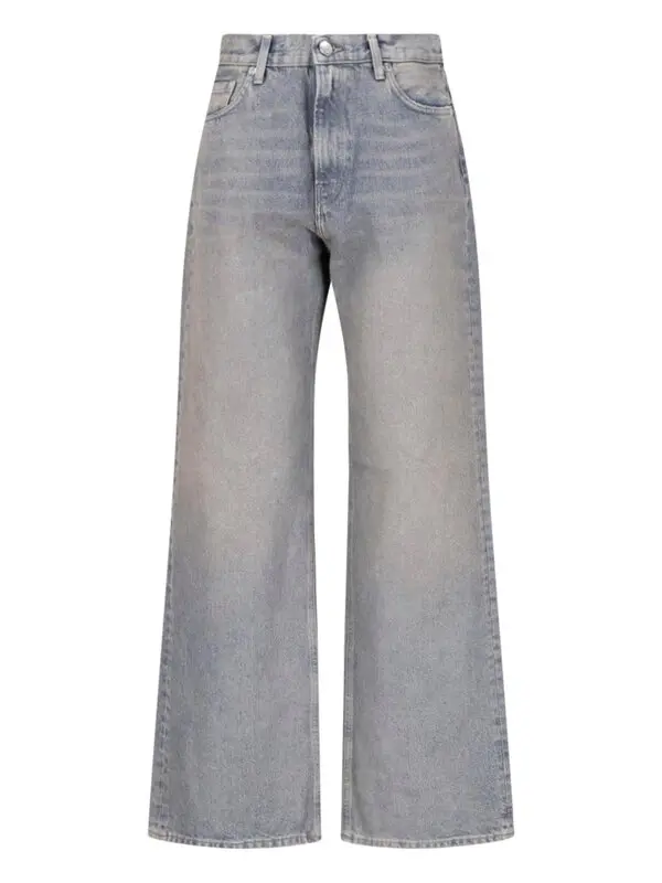 HAIKURE Wide Jeans "korea - Blue