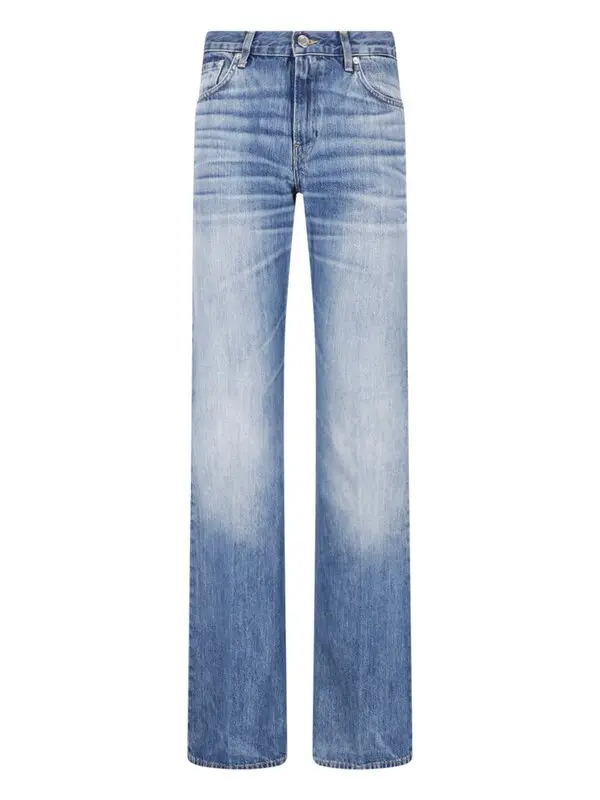 HAIKURE Straight Jeans "flora - Blue