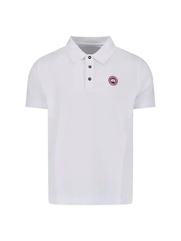 Canada Goose Polo Logo "beckley - White