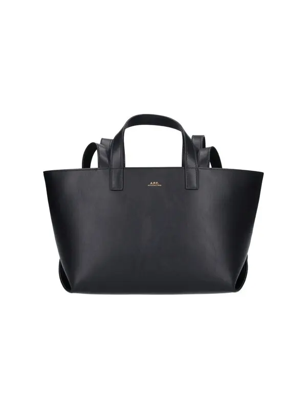 A.p.c. Small Tote Bag "le Drummer - Black