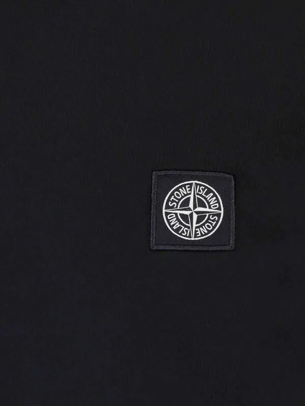 GOLDEN GOOSE Cotton Logo T-shirt - Black