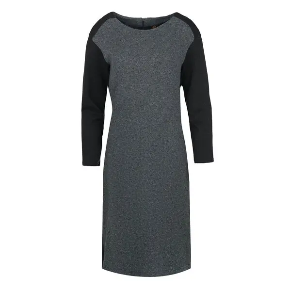 CONQUISTA Straight Dress With Contrast Detail