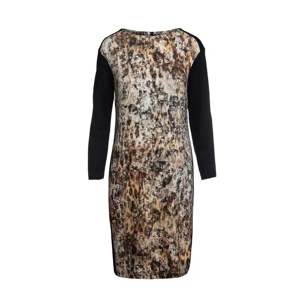 CONQUISTA Straight Print Dress