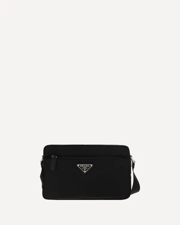 Prada Re-nylon Crossbody Bag - Black