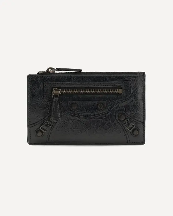 Balenciaga Le City Long Card Holder - Black