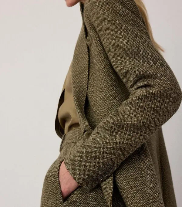 Ralph Lauren Linen-cashmere-silk Twill Parker Blazer