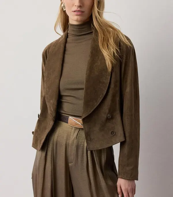 Ralph Lauren Suede Trudie Jacket