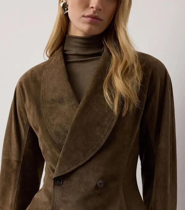 Ralph Lauren Suede Trudie Jacket