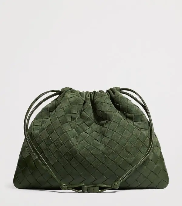Bottega Veneta Suede Dustbag Shoulder Bag