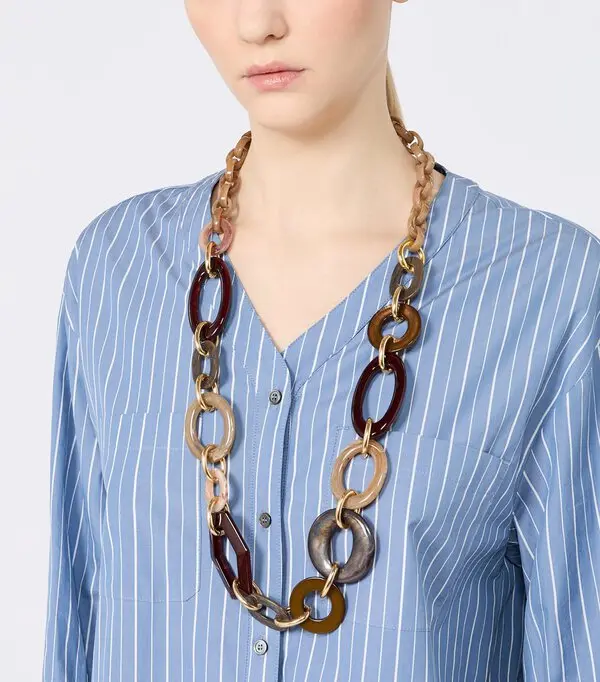 Max Mara Beaded Necklace
