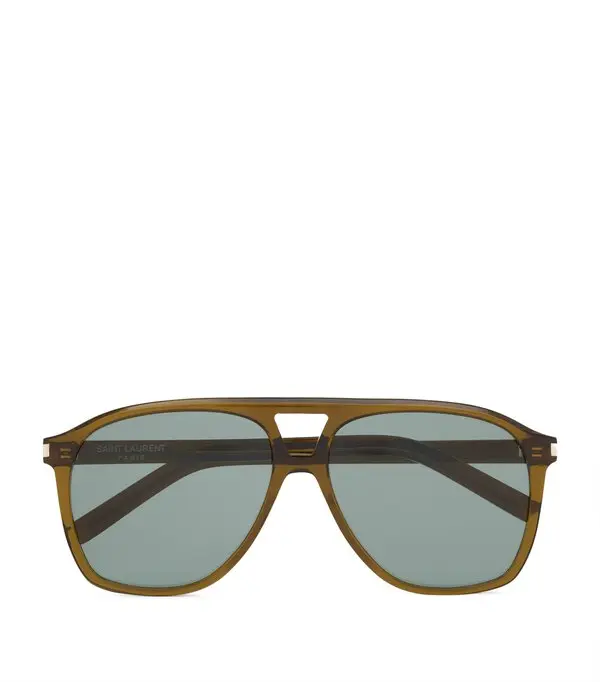 Saint Laurent Aviator 596 Sunglasses